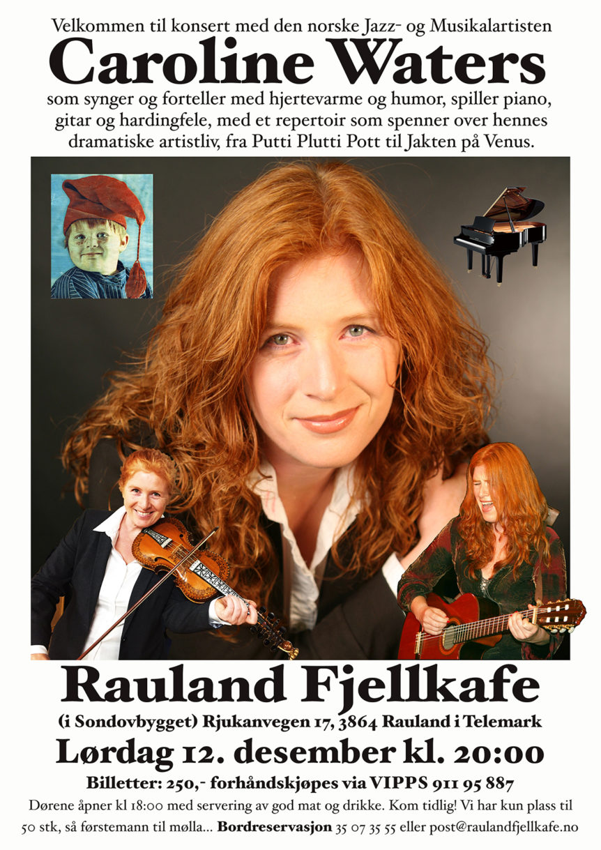 Jazz/musikalartist Caroline Waters til Rauland - Visit Rauland