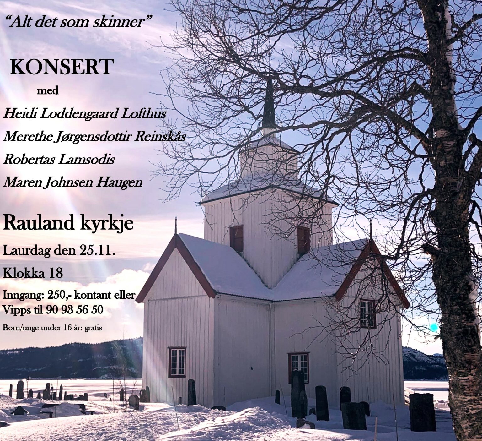 Konsert i Rauland Kyrkje - Visit Rauland